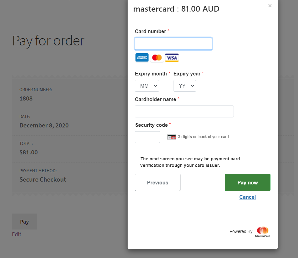 Hosted Checkout – Documentation