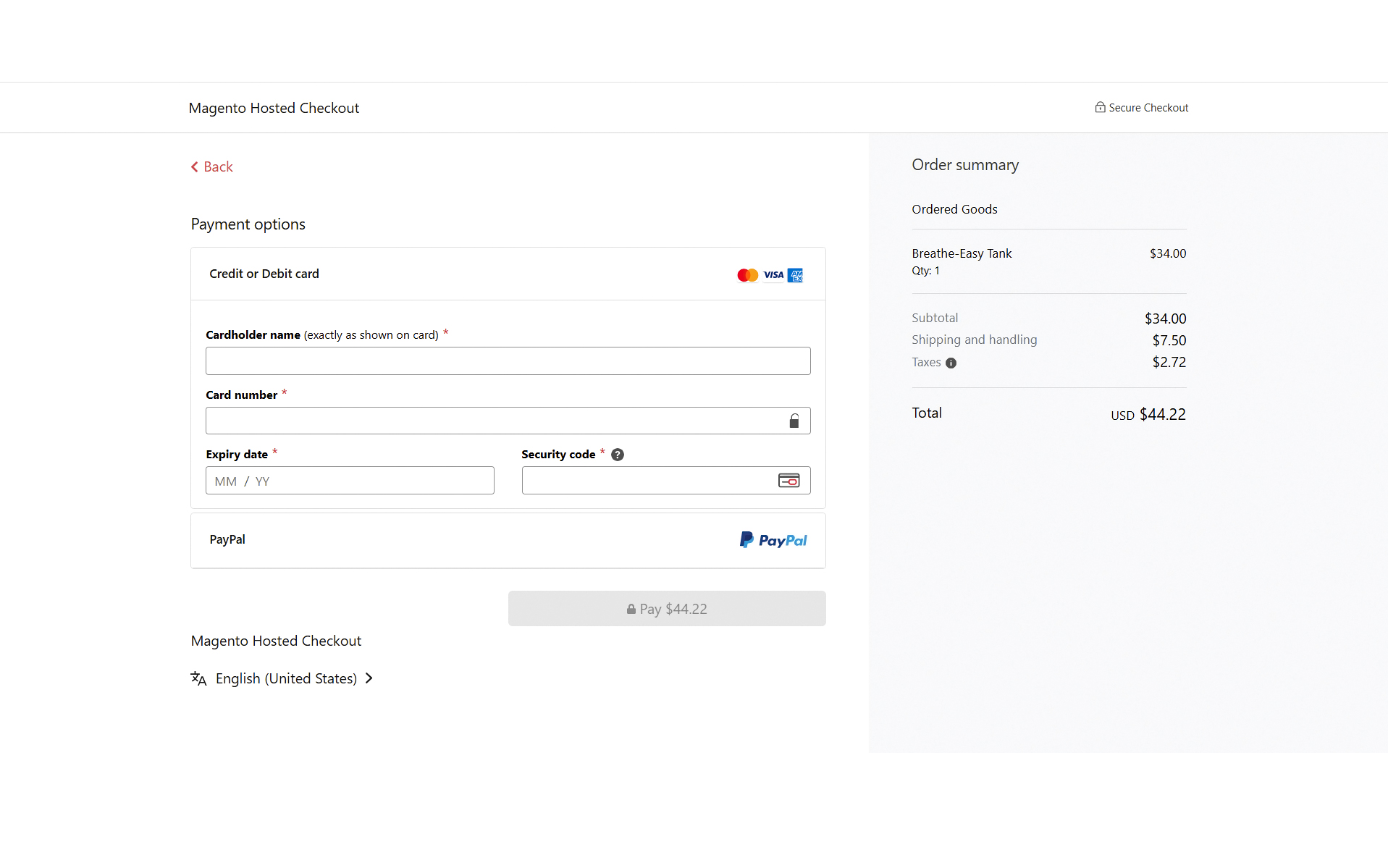 Hosted Checkout Integration – Documentation